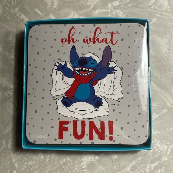 Disney | Dining | Disney Lilo And Stitch 4 Pack Of Coasters Brand New ...